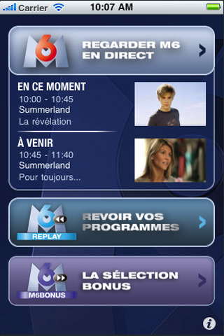 M6 starts live streaming on iPhone, iPad