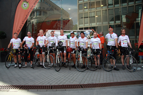 IBC team cycles from London to Amsterdam
