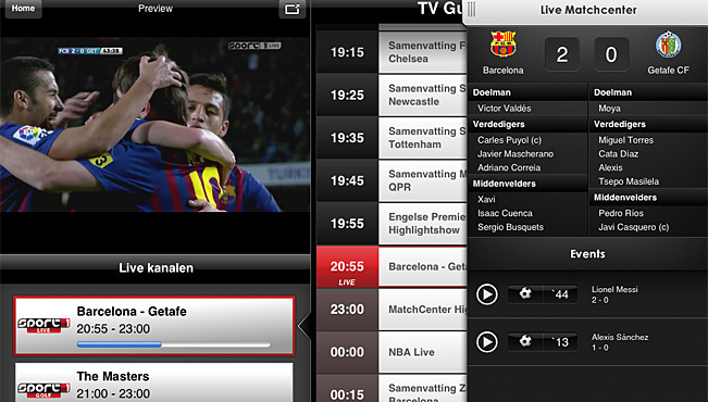 Chellomedia launches Sport1 live on iPad
