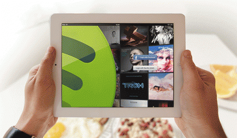 Spotify launches iPad app