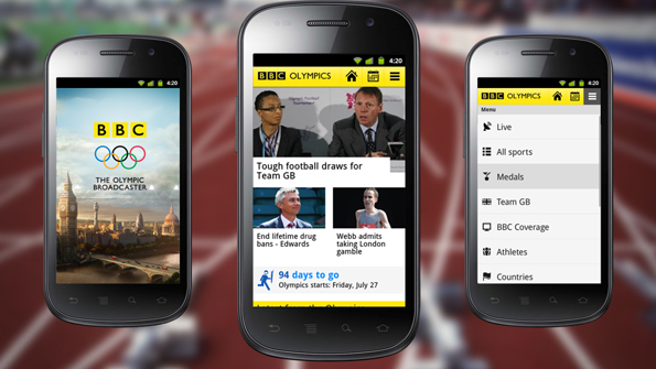 Broadcasters release Olympic apps