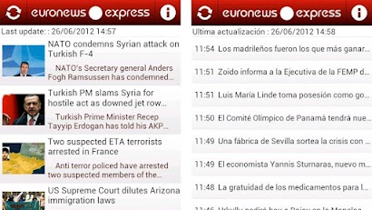 Euronews launches Express on Google Play