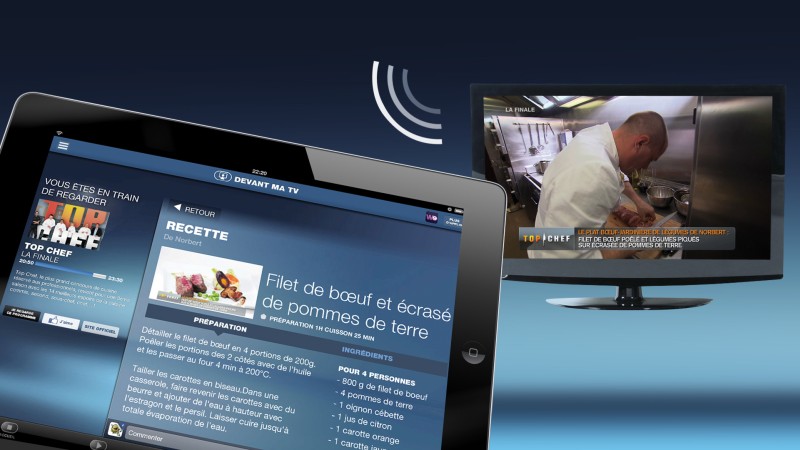 M6 launches second screen