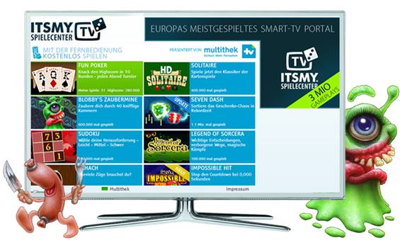 Multithek launches itsmy.TV games on HbbTV