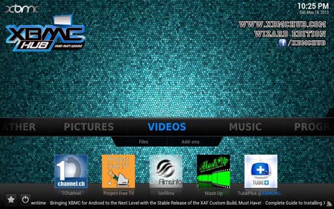 XBMC brings online streaming to living rooms