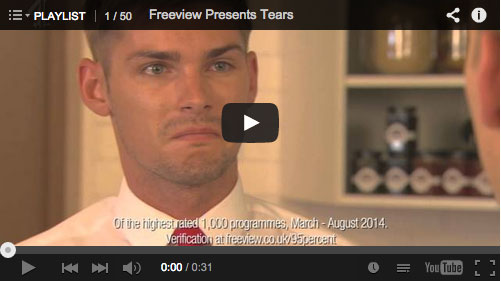 Freeview ad campaign brings tears and laughter