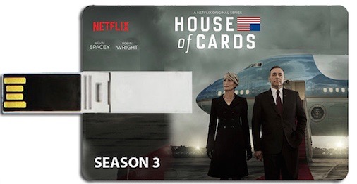 USB Media Card to hold 24 DVDs