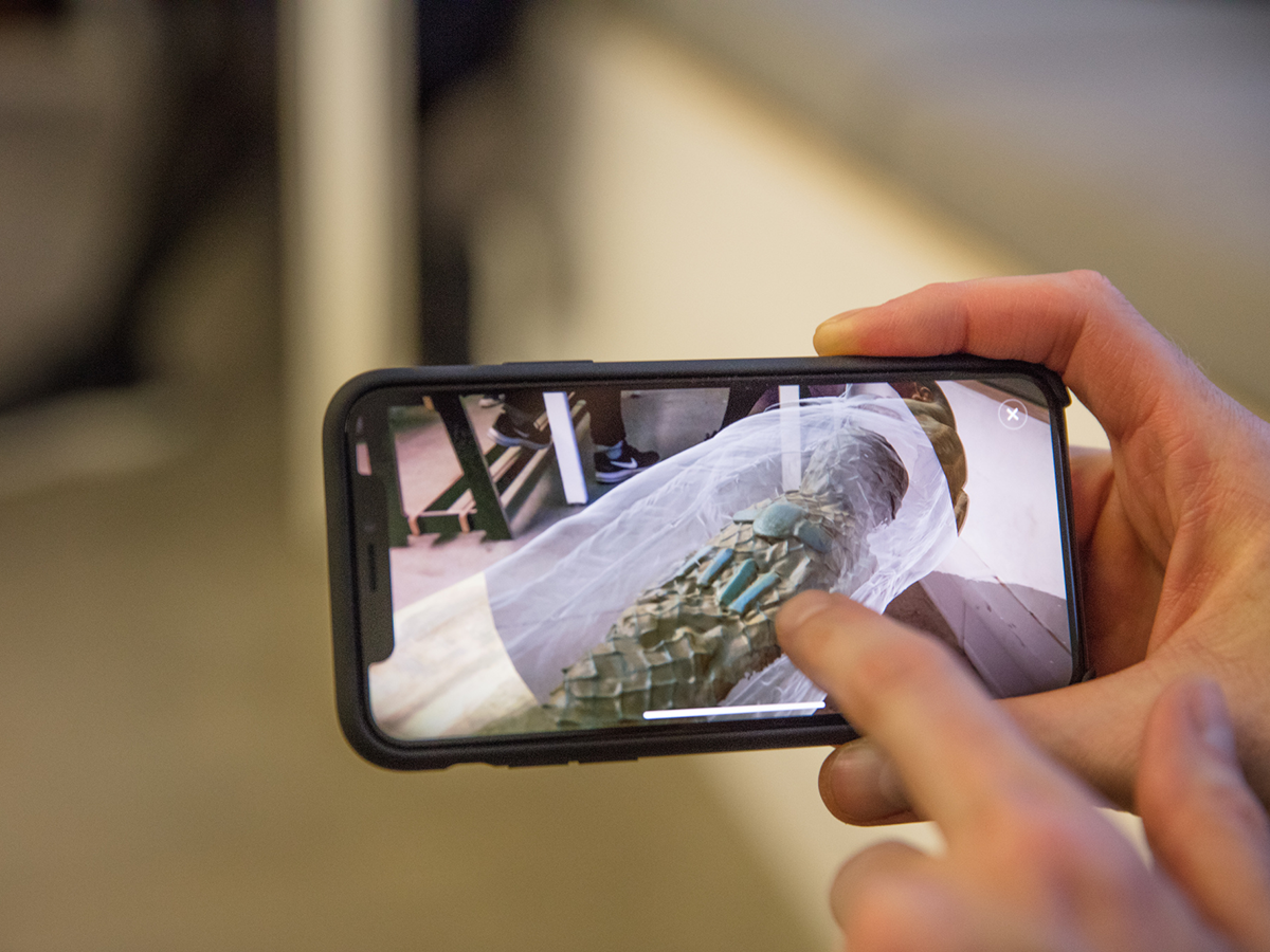 Museum visits in BBC first augmented reality app