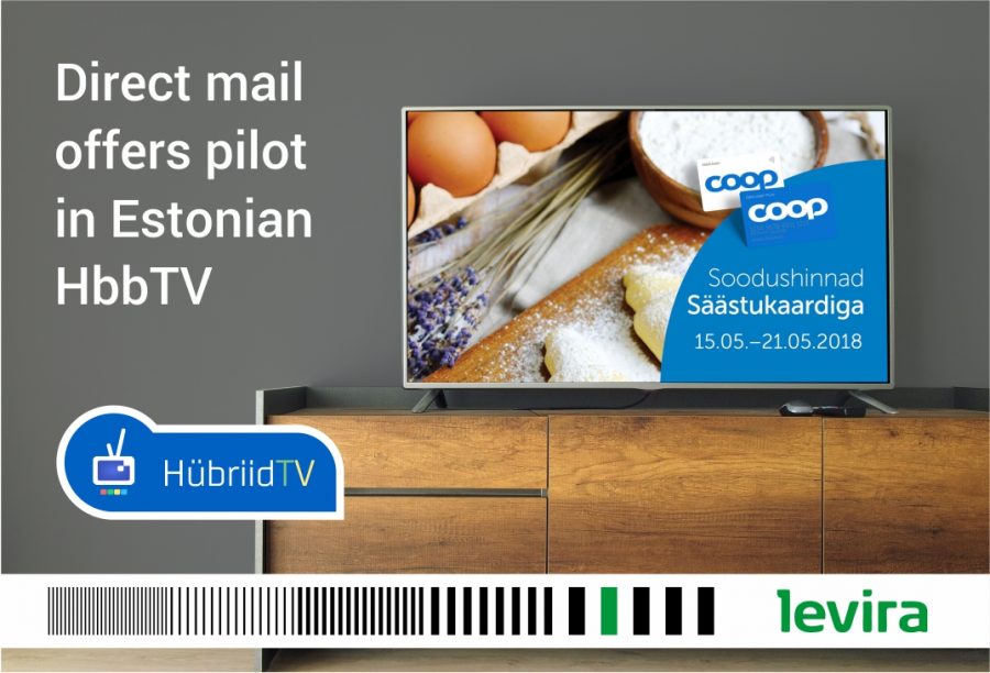 Estonian HbbTV introduces interactive direct mail offers