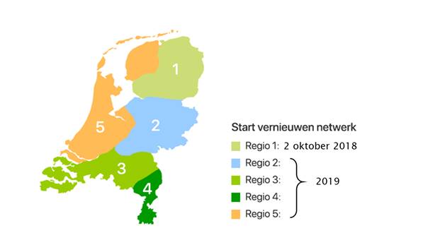 KPN’s Digitenne starts DVB-T2 transition