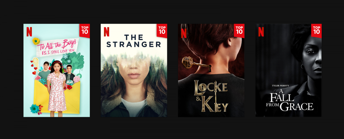 Netflix counts down Top 10 chart