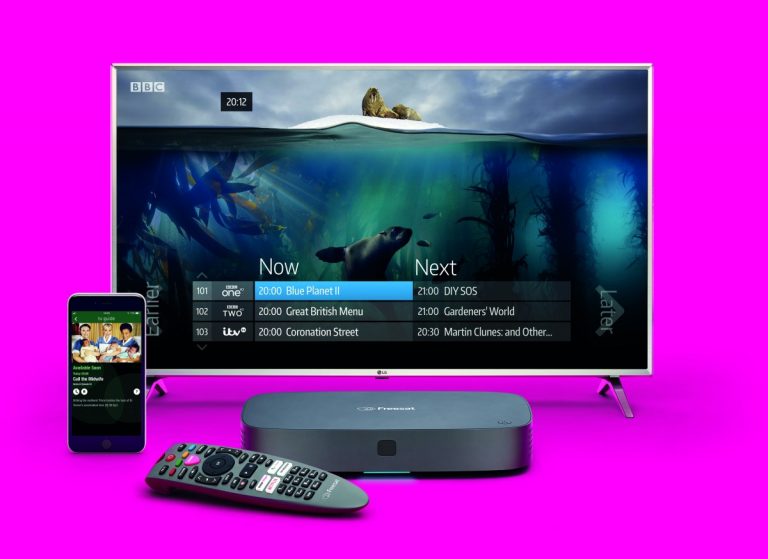 Freesat launches third generation 4K TV boxes