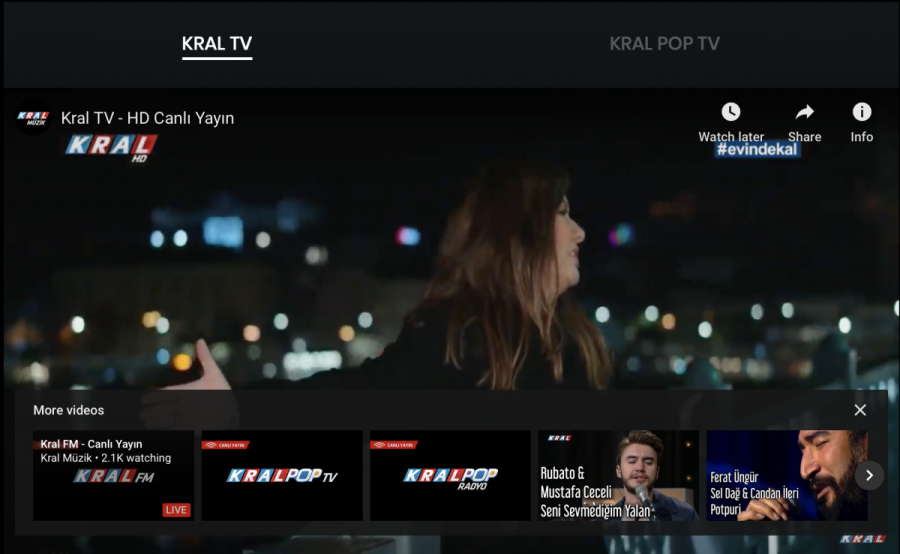 Kral now on Foxxum smart TV app