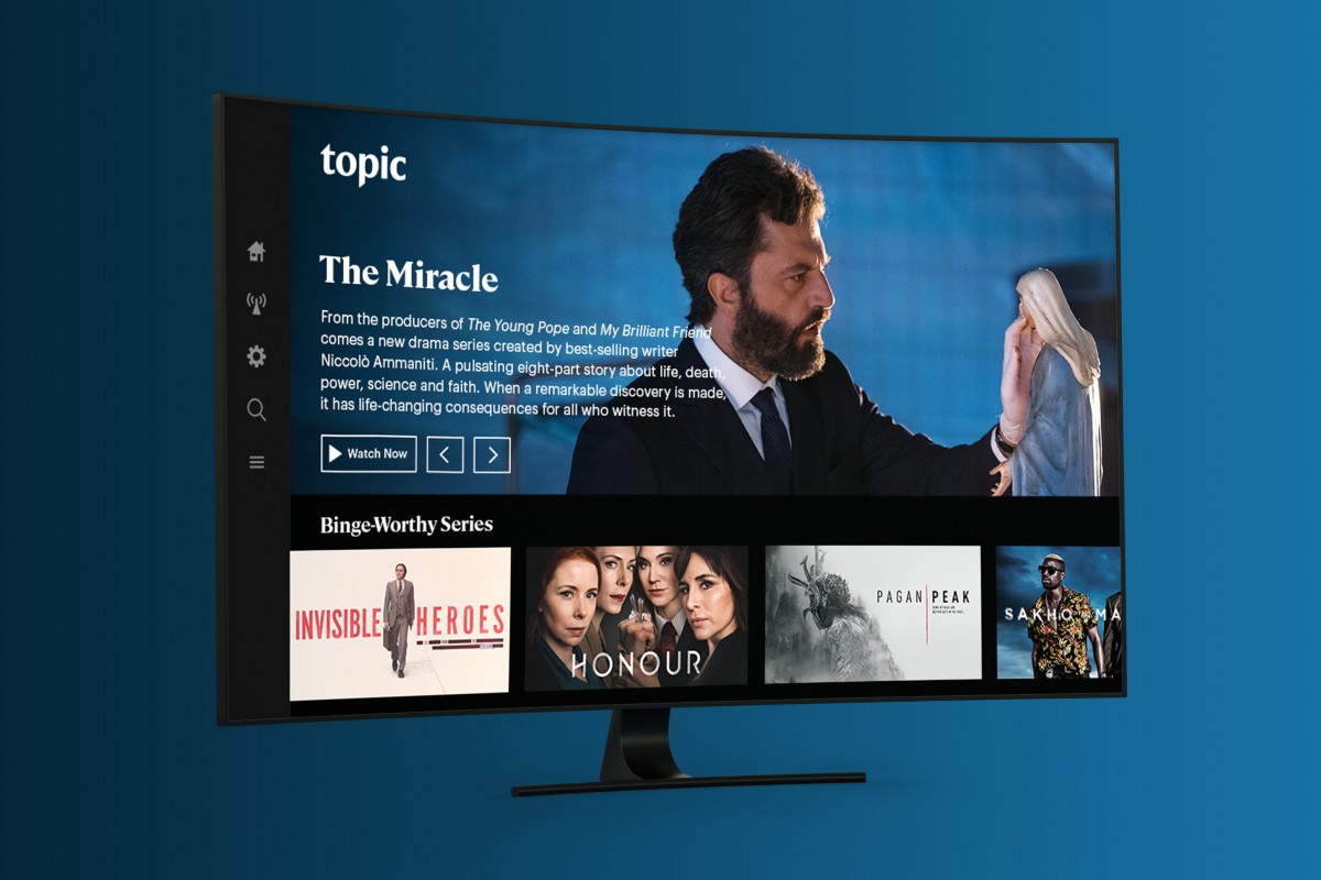 New streaming service Topic picks 24i