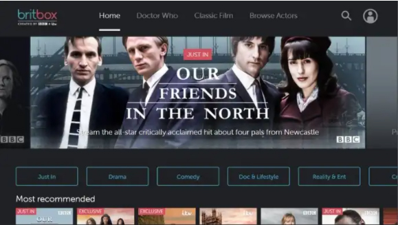 BritBox added to YouView in BT homes