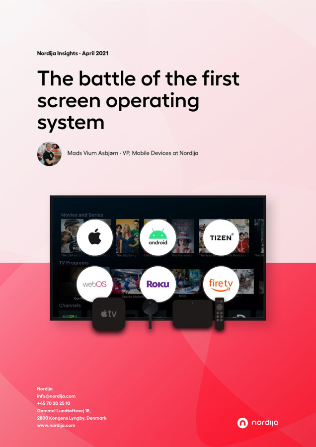 Nordija White Paper Competition: The battle of the first screen ...