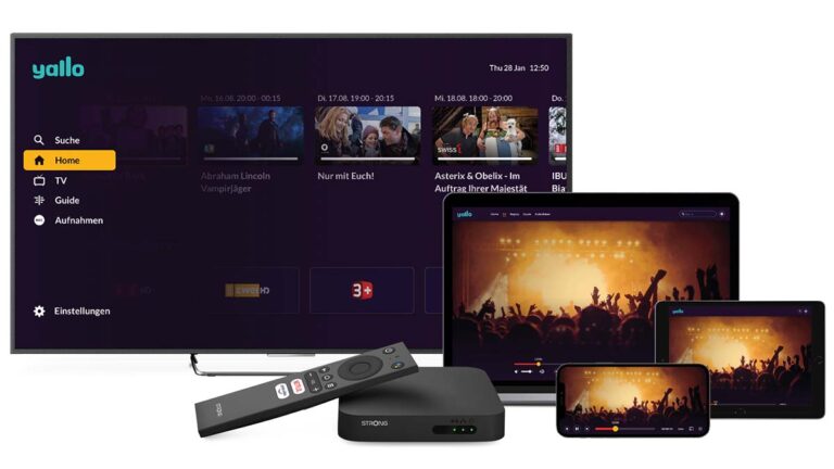 yallo launches own TV offer with Android TV box