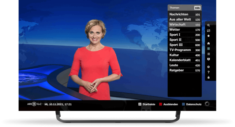 TeraVolt develops HbbTV teletext client for ARD