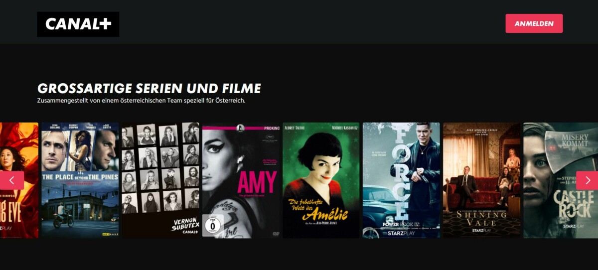 Canal+ launches streaming service and TV channel in Austria