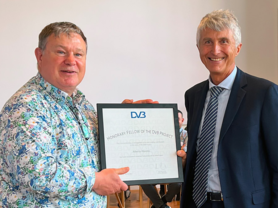 “Father of DVB-S2” awarded Honorary Fellowship