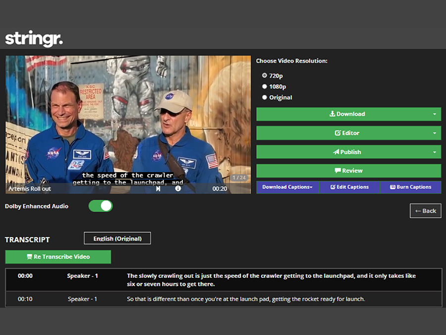 Stringr update simplifies video production chain