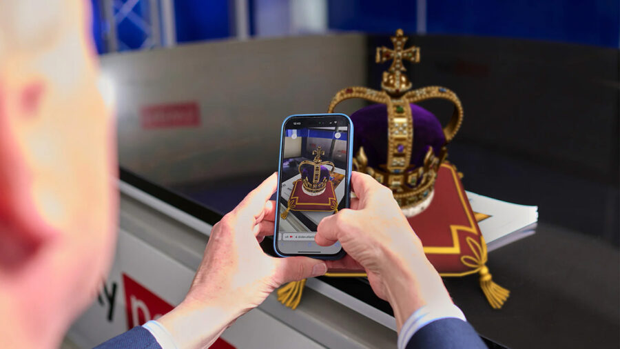 Sky releases immersive experience of the Coronation Crowns
