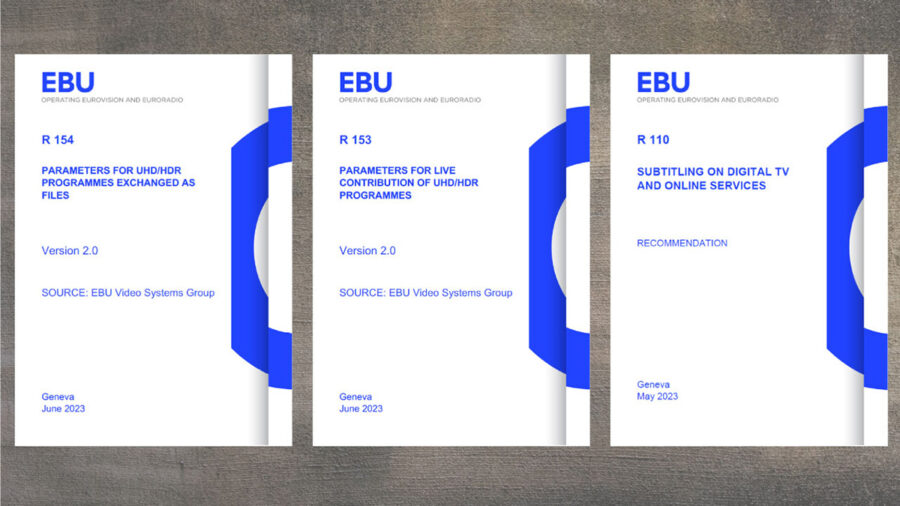 EBU updates guidance on UHD/HDR content exchange and subtitle distribution