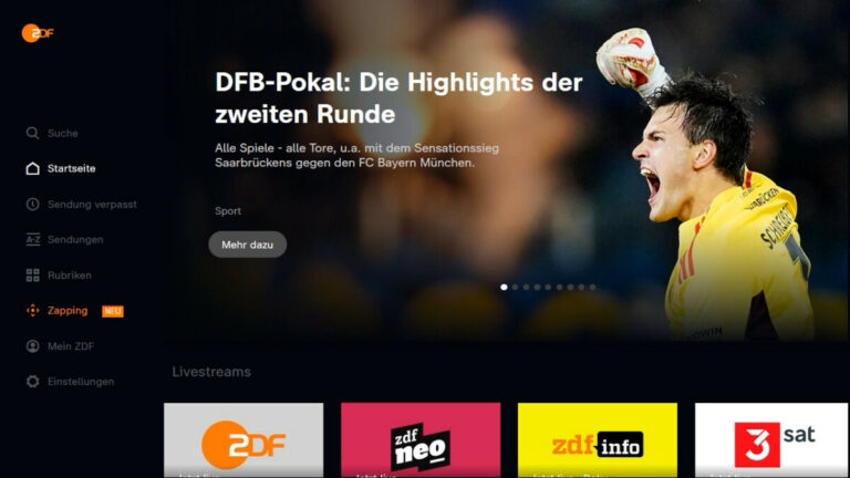 TeraVolt develops Zapping Player for ZDF