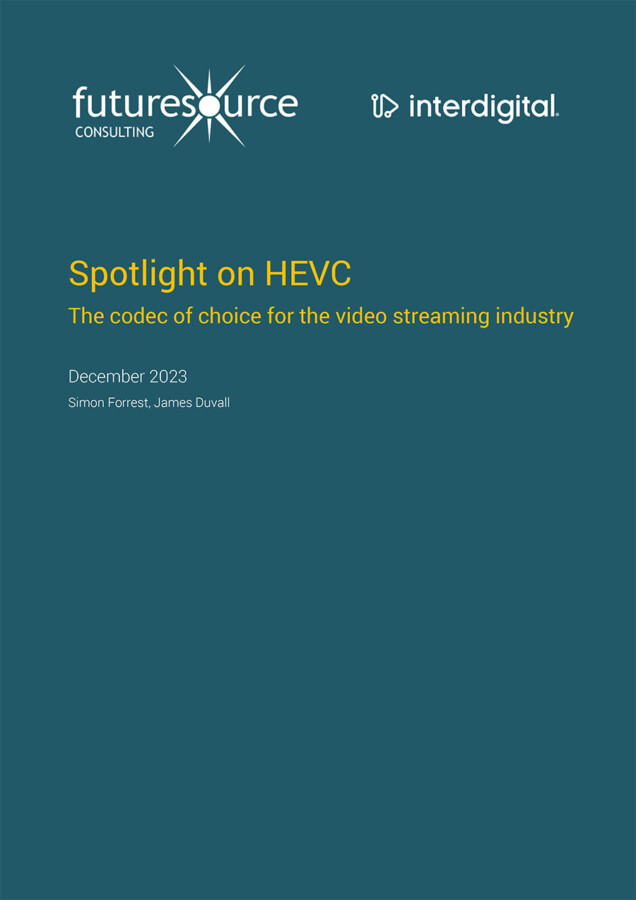 HEVC emerges as first choice for developers and content creators