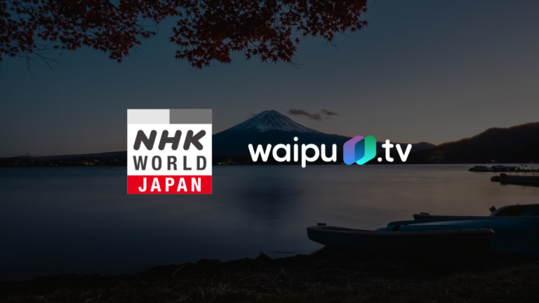 NHK WORLD-JAPAN launches on waipu.tv
