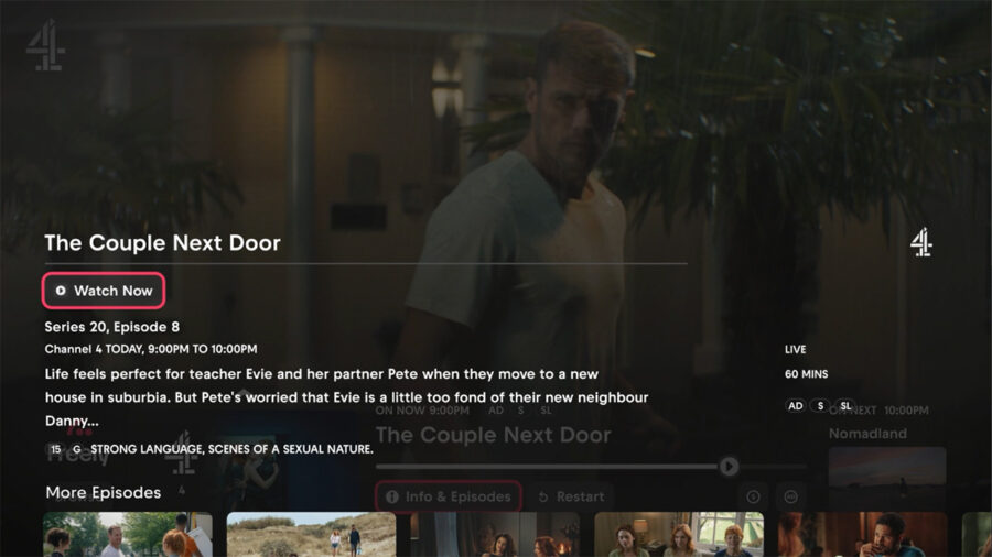 First pictures of Freely user interface