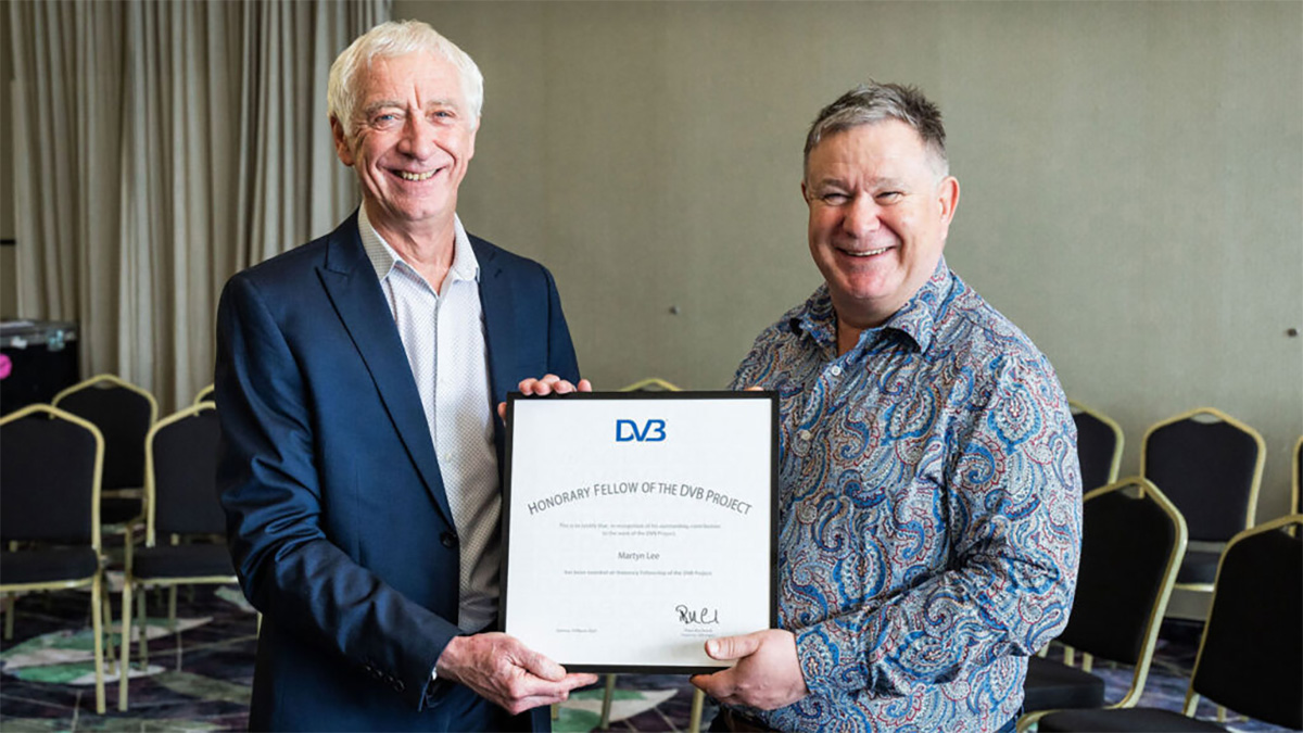 DVB fellowship awarded to Martyn Lee