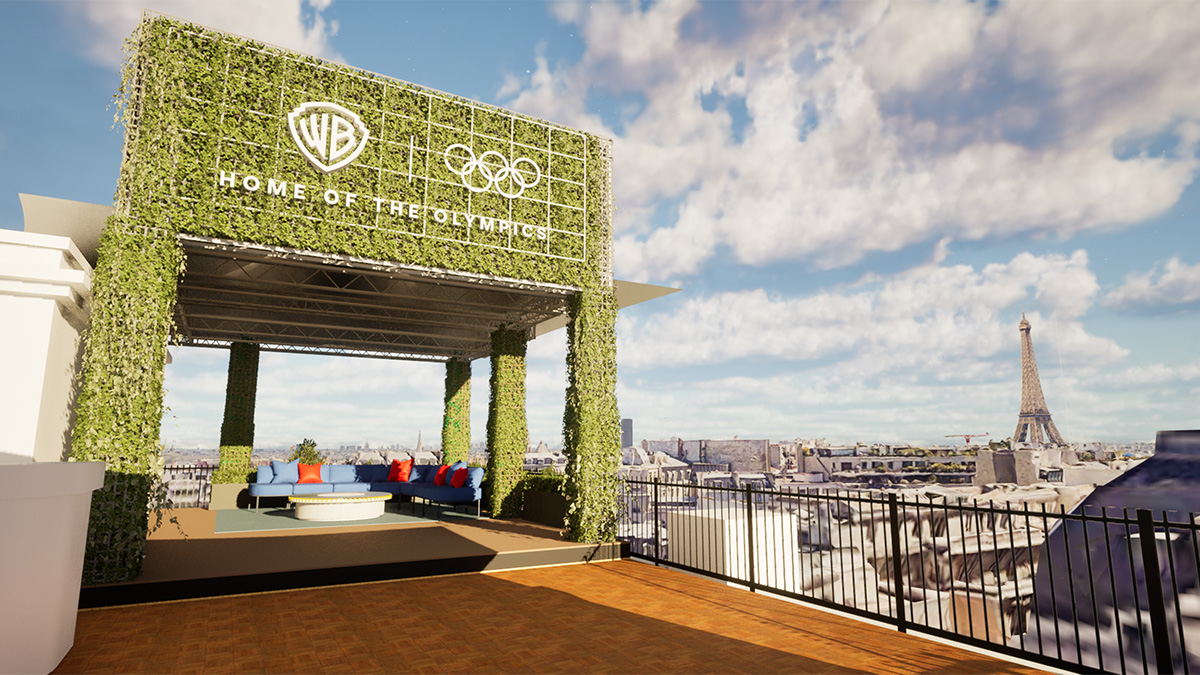 First look at Warner Bros. Discovery’s rooftop studio
