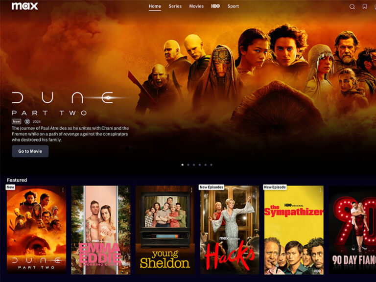 Max begins European rollout