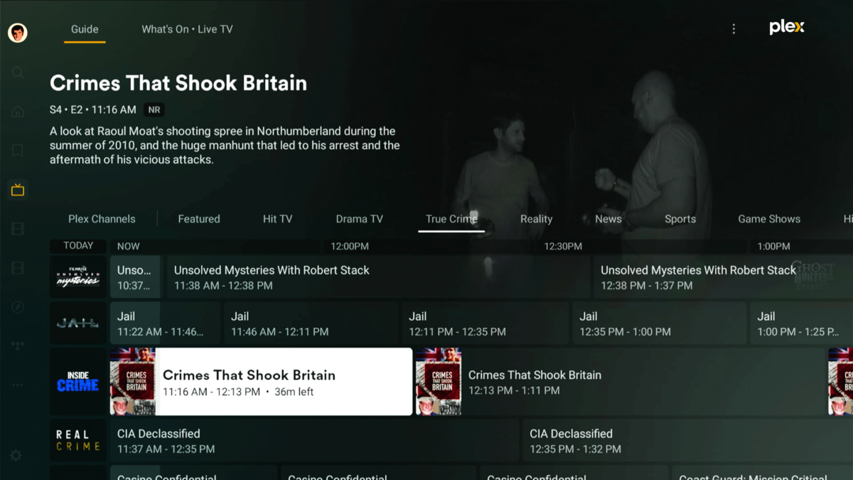 A+E Networks to offer 5 FAST channels on Plex