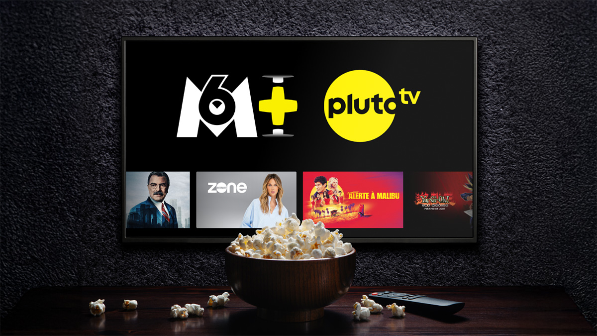 M6+ announces strategic partnership with Pluto TV
