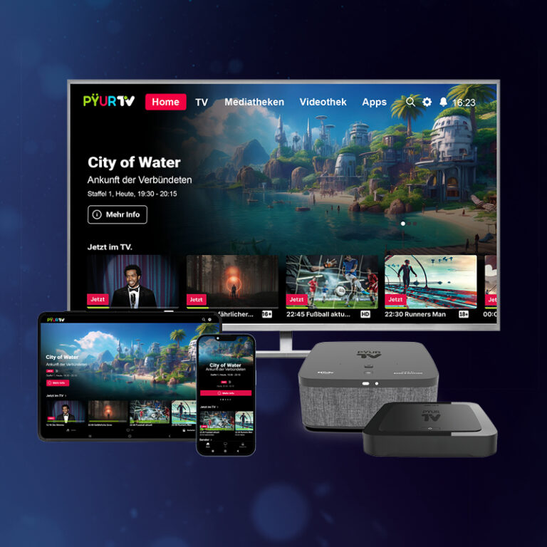PŸUR launches mobile app for TV HD service