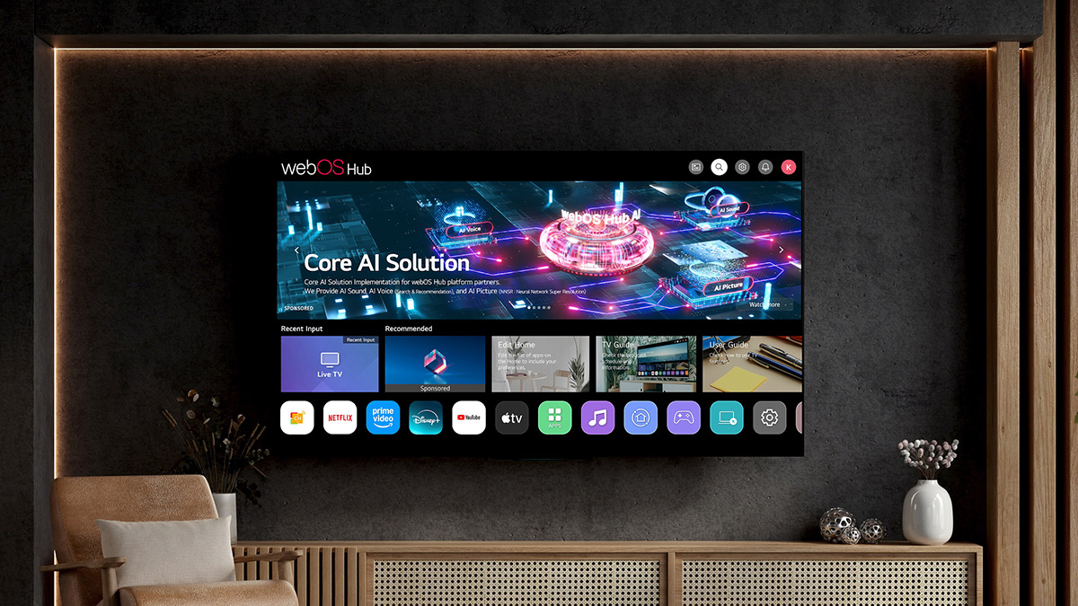 LG ads AI technologies to upgraded webOS Hub 3.0