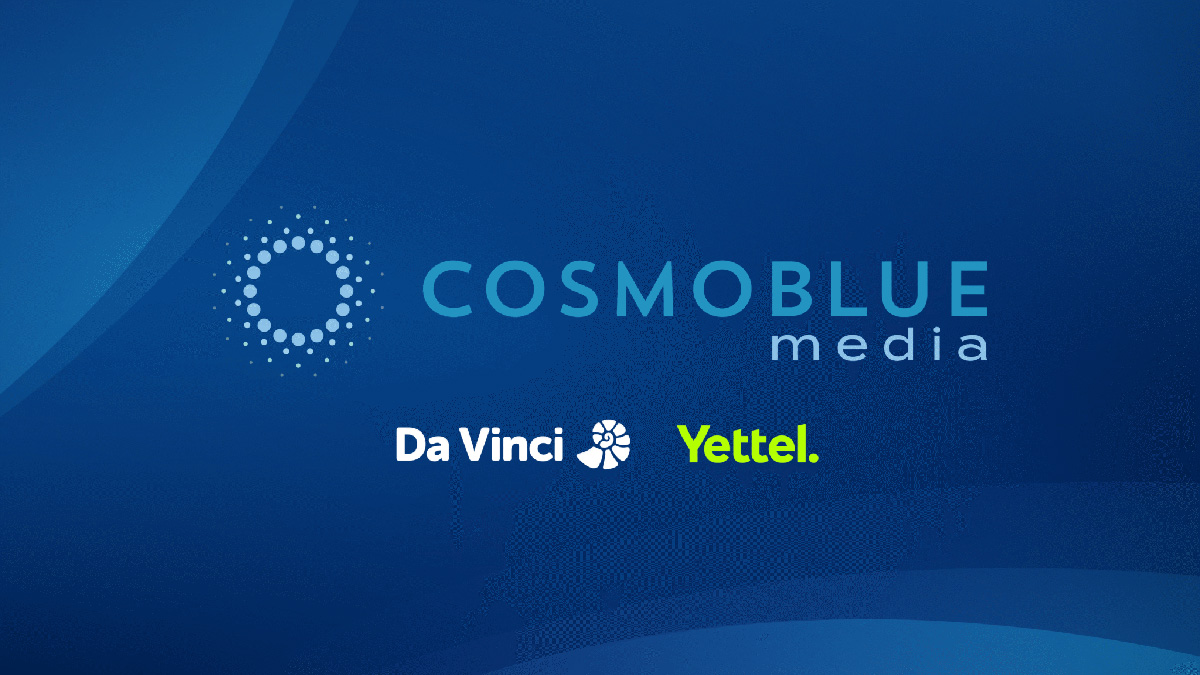CosmoBlue Media launches Da Vinci Channel on Yettel