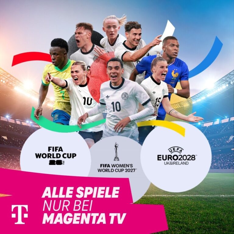 Deutsche Telekom secures TV rights to Football World Cup 2026 and Euro 2028
