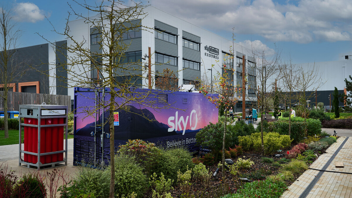 Sky develops green power system for film and TV production