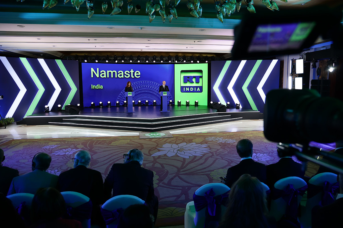 RT launches India channel during Putin visit to New Delhi