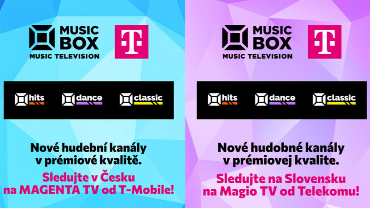Music Box adds T-Mobile CZ and Slovak Telekom carriage for 3 channels
