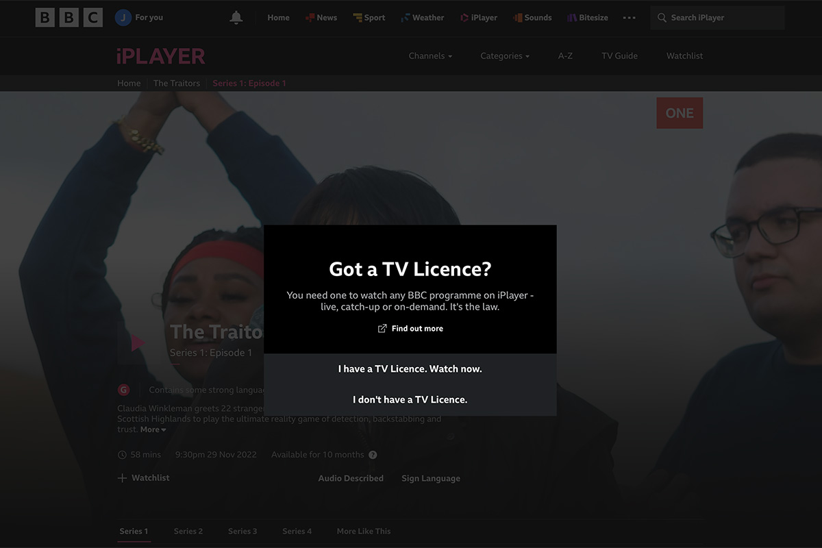 BBC looks to link iPlayer accounts to addresses in licence fee evasion push
