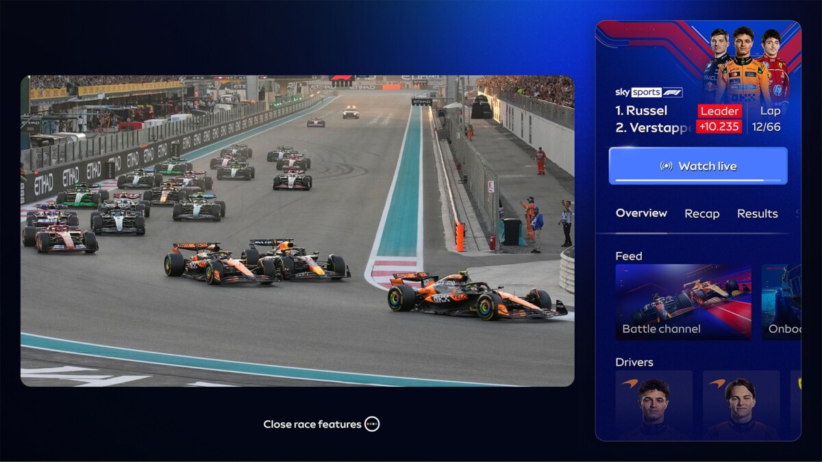 Sky Sports outlines 2026 Formula 1 coverage plans