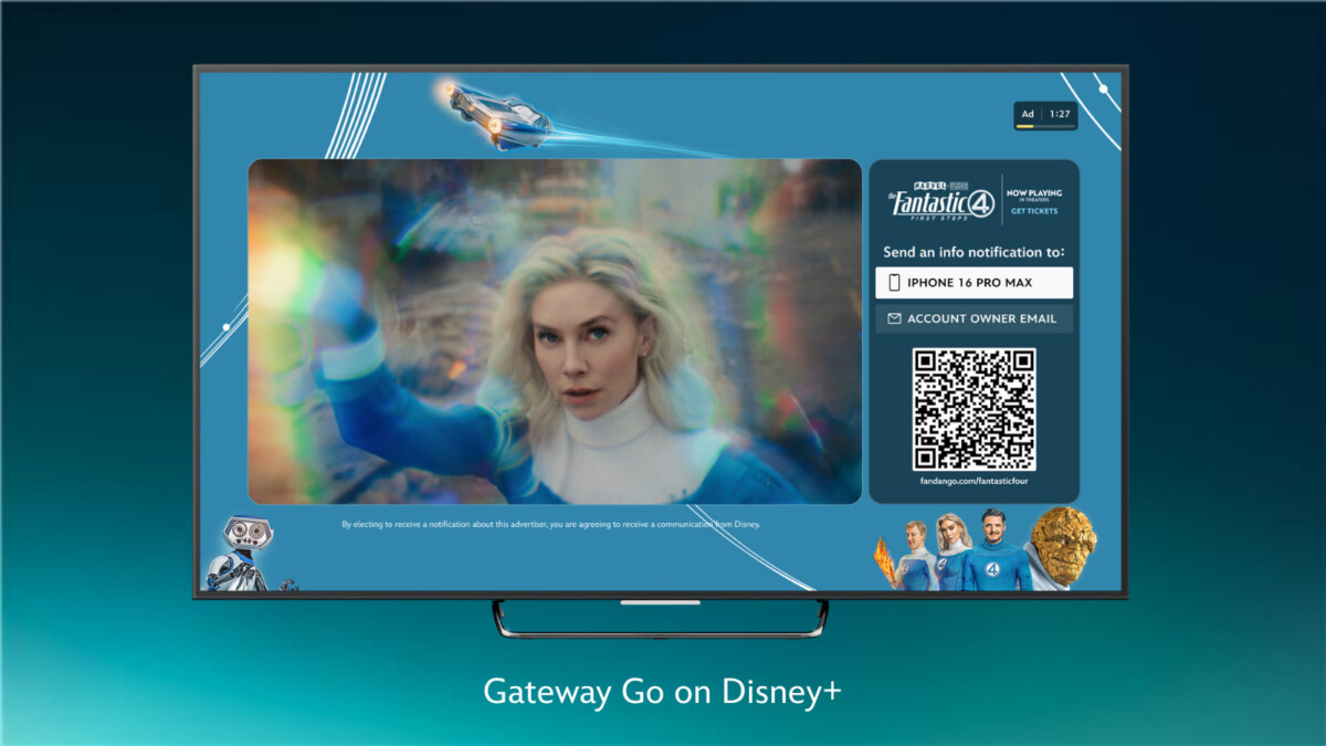 Disney scales interactive advertising on Disney+