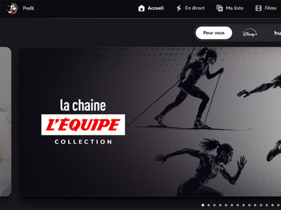 Disney+ adds live sports channel in France through L’Équipe partnership
